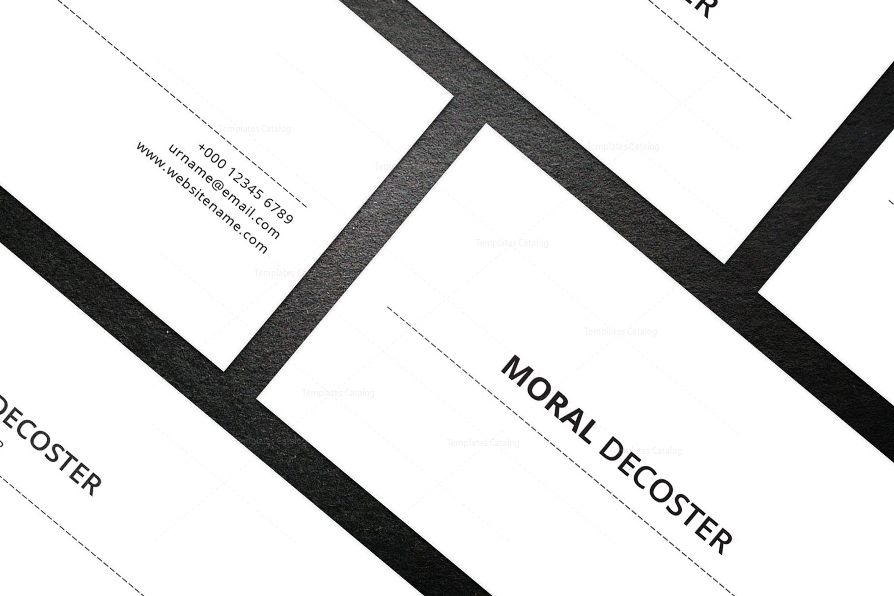 Contemporary Business Card - Graphic Delta | Graphic Templates Store