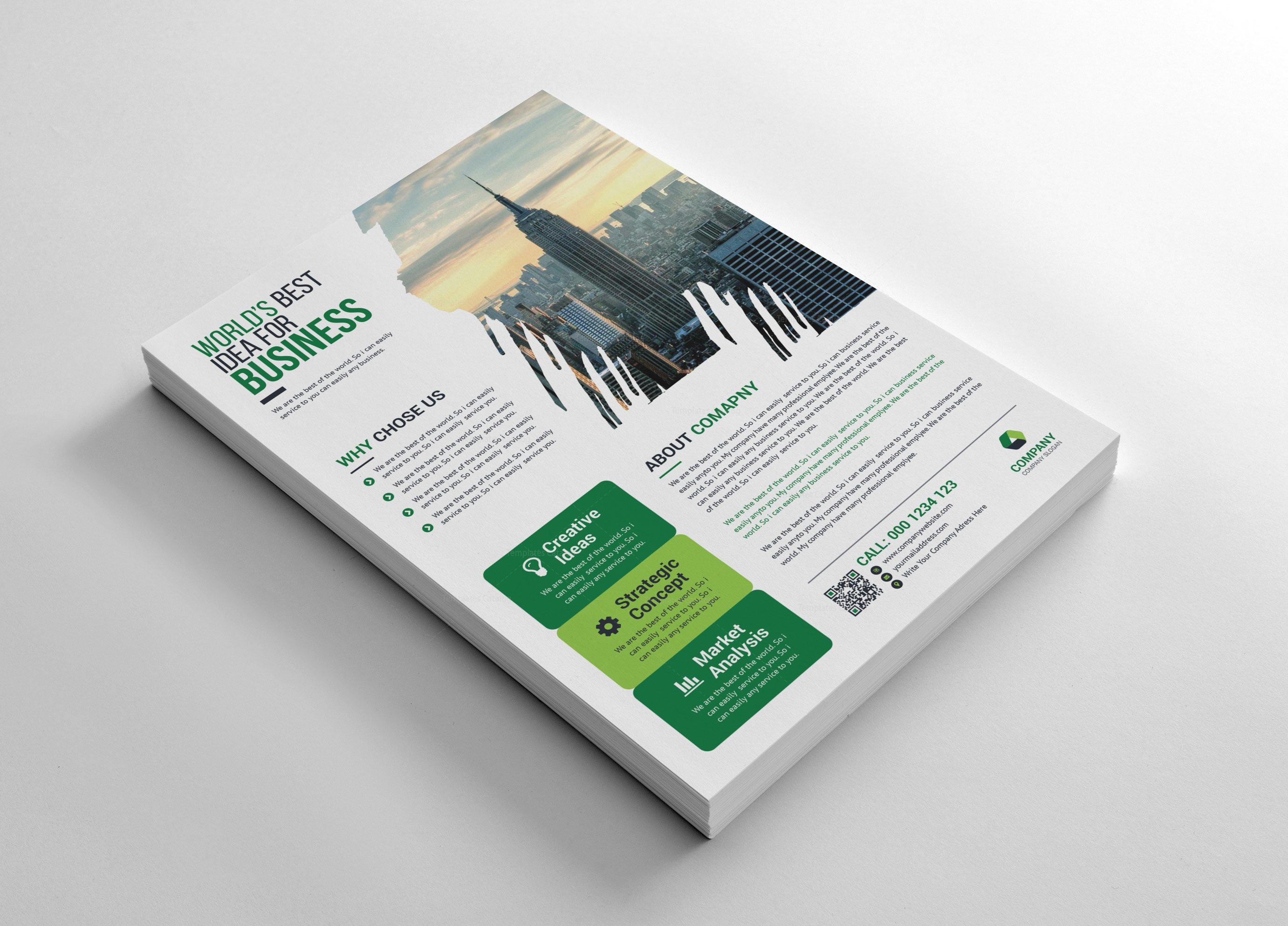 Creative Company Flyers Design - Graphic Delta | Graphic Templates Store